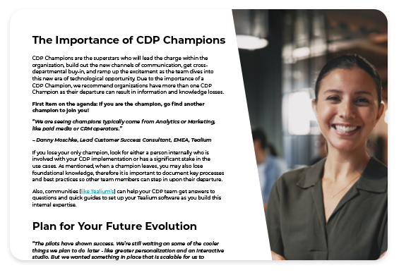 Announcing Our Newest eBook: The Organization of the Future - Tealium